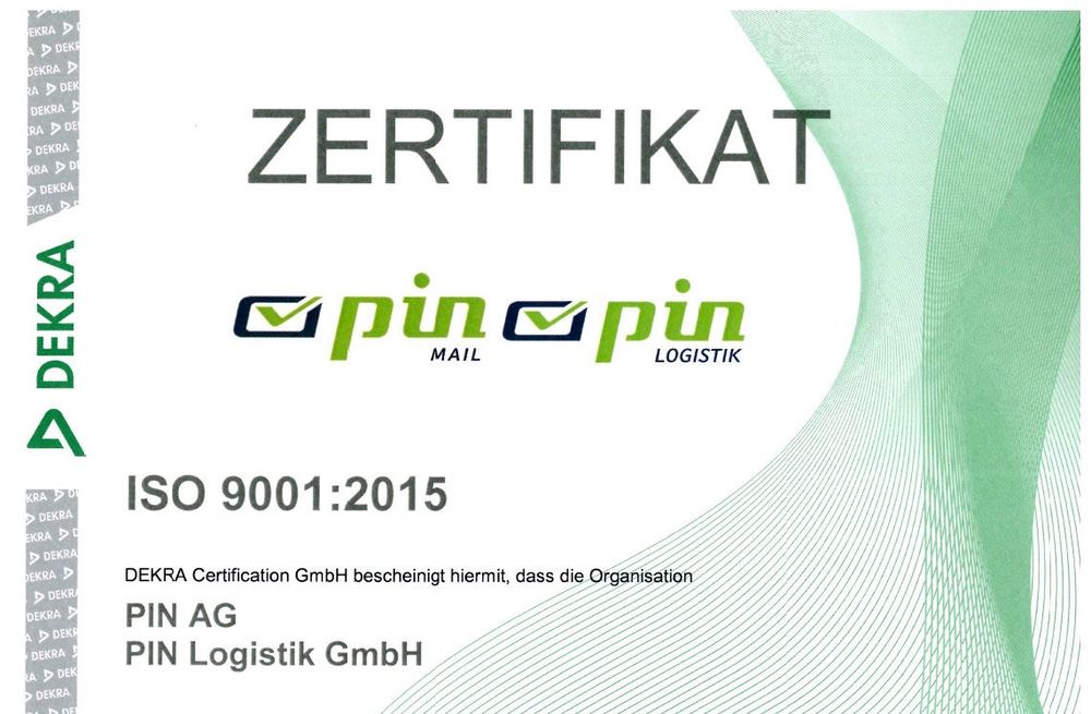 Pin Ag Deutschlandweit